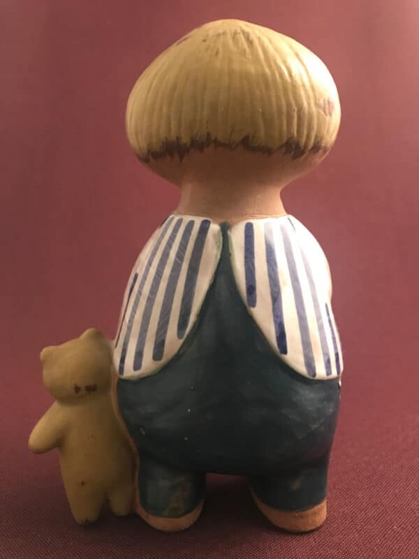 Gustavsberg - Larsons ungar - Figurin Malin design Lisa Larson - Glasprinsen