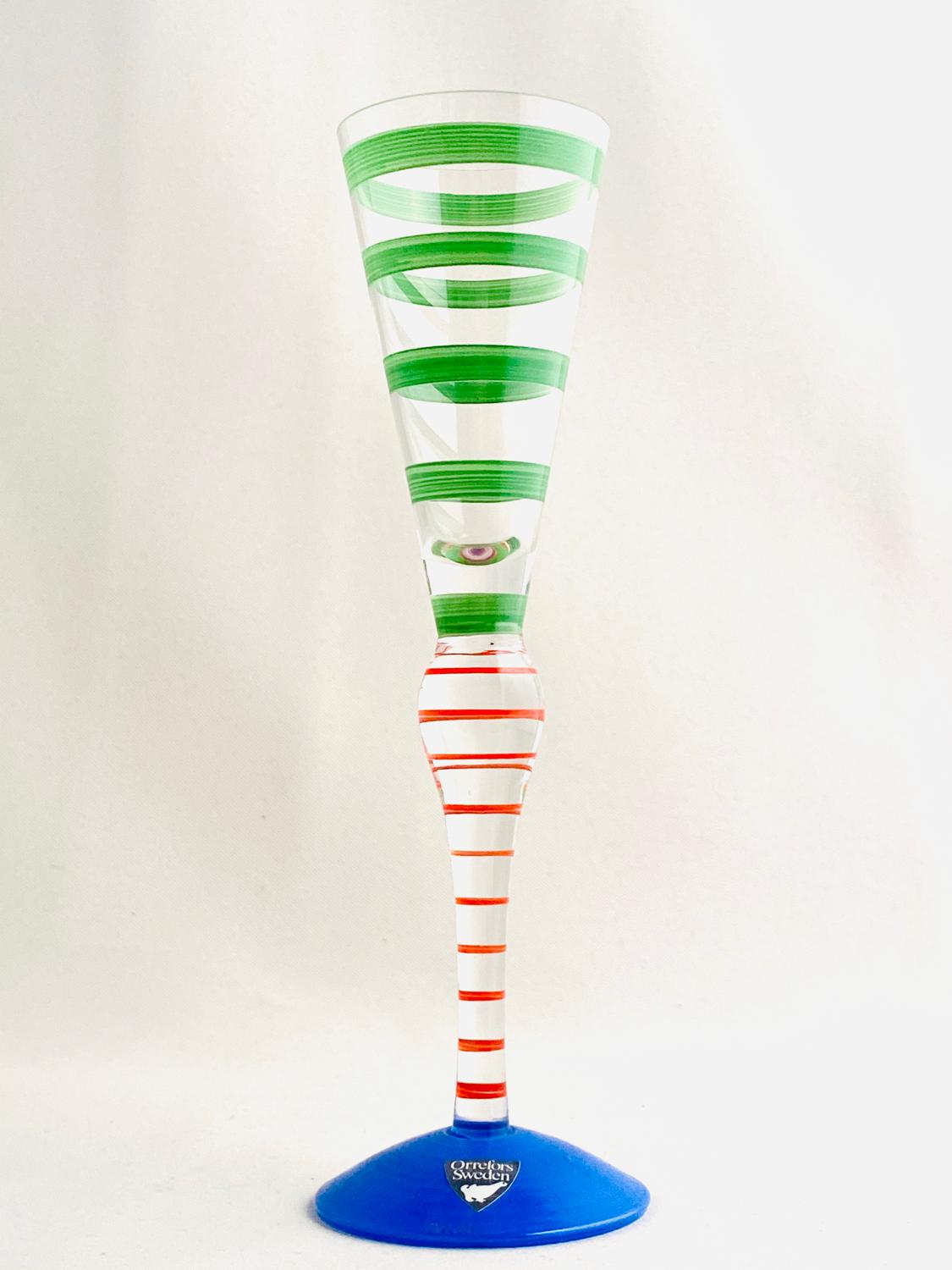 Orrefors - Clown - Snapsglas Design Anne Nilsson — Glasprinsen