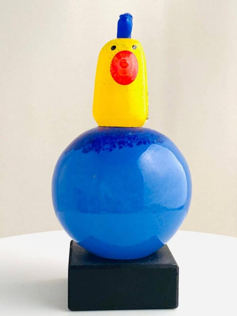 Skruf - Noah's Ark - Swebird / The bird blue Signed design Eva-Lena ...