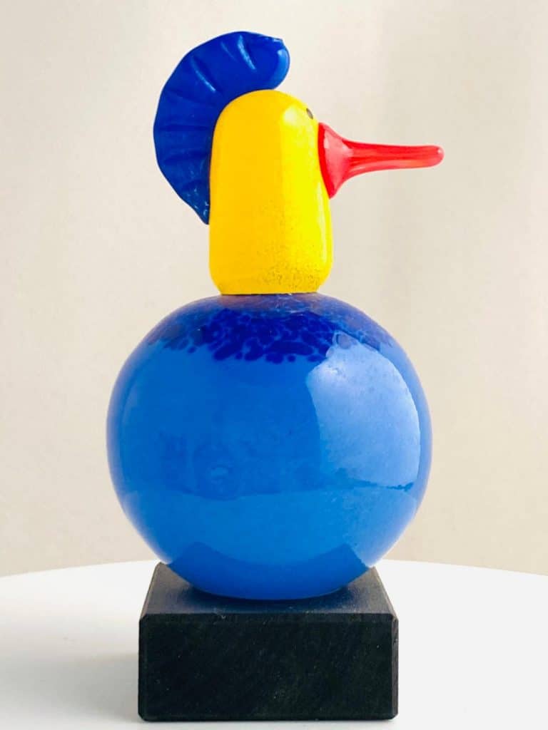 Skruf - Noah's Ark - Swebird / The bird blue Signed design Eva-Lena ...