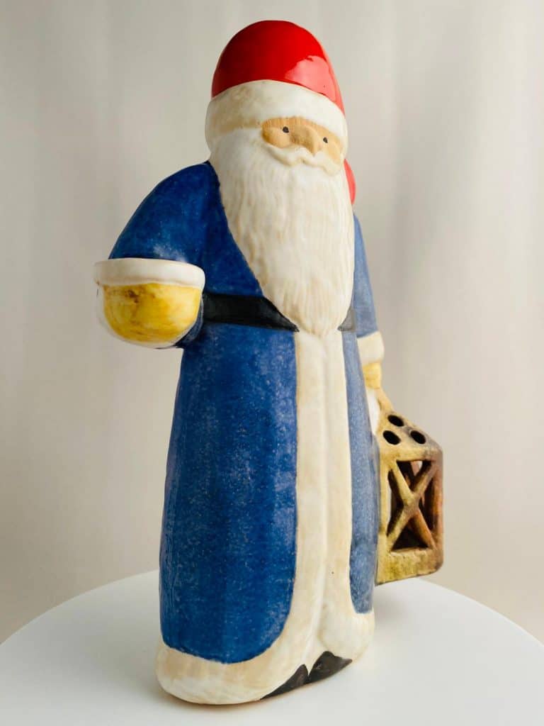 Gustavsberg - Stor Tomte med lykta design Lisa Larson — Glasprinsen