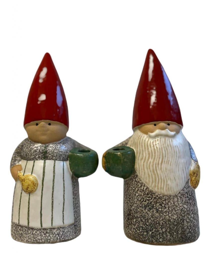 Gustavsberg - Tomtefamiljen - Tomte Mor & Far design Lisa Larson ...