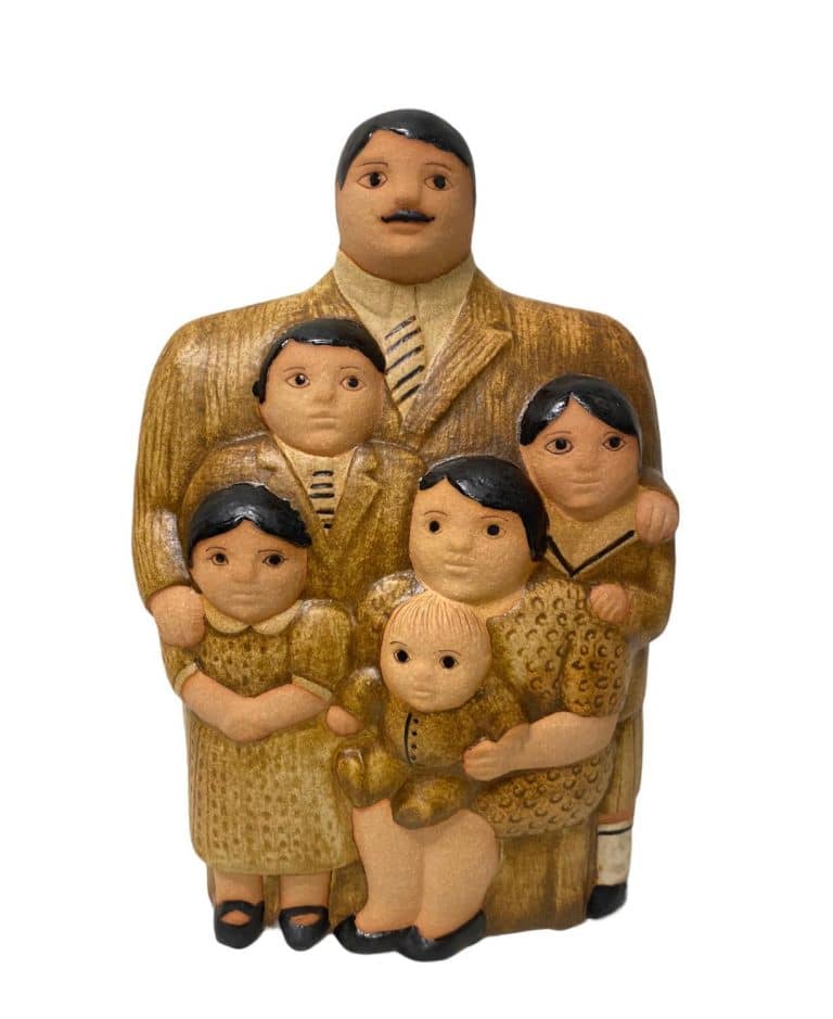 Gustavsberg - The Family - Brown design Lisa Larson - Glasprinsen