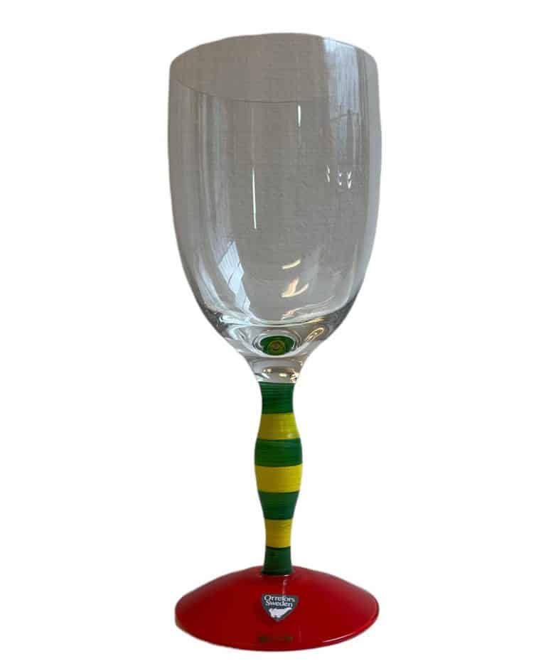 Orrefors - POLKA Clown - Vin glas Design Anne Nilsson - Glasprinsen