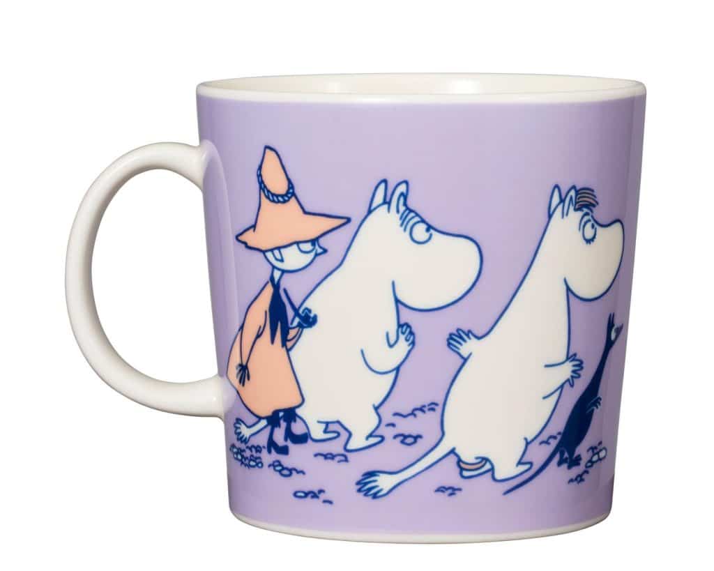 Arabia - Mumin / Moomin - ABC - L - Stor Mugg 40 CL - Lila Design Tove ...