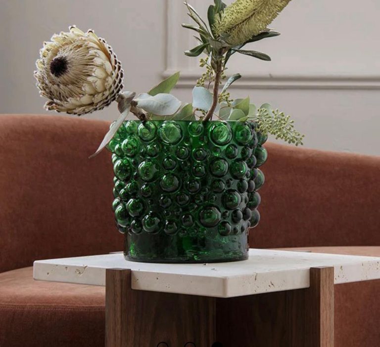 Reijmyre - TS303 Ebba,- Stor Kruka Grön design Thomas Sandell - Glasprinsen