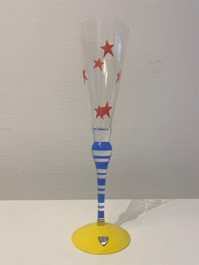 Orrefors - Clown - Snapsglas Design Anne Nilsson - Glasprinsen