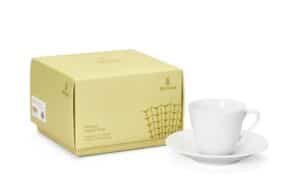 Rörstrand - Swedish Grace - Snow - coffee cup 16 cl with saucer Design ...