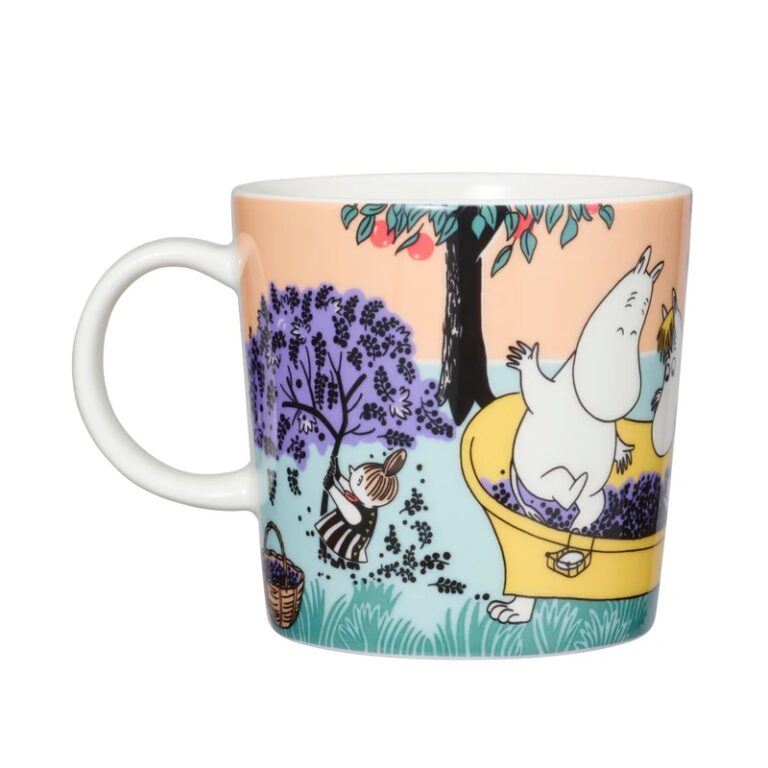 Arabia - Mumin / Moomin mugg - Bärsäsong sommar 2024 Design Tove ...