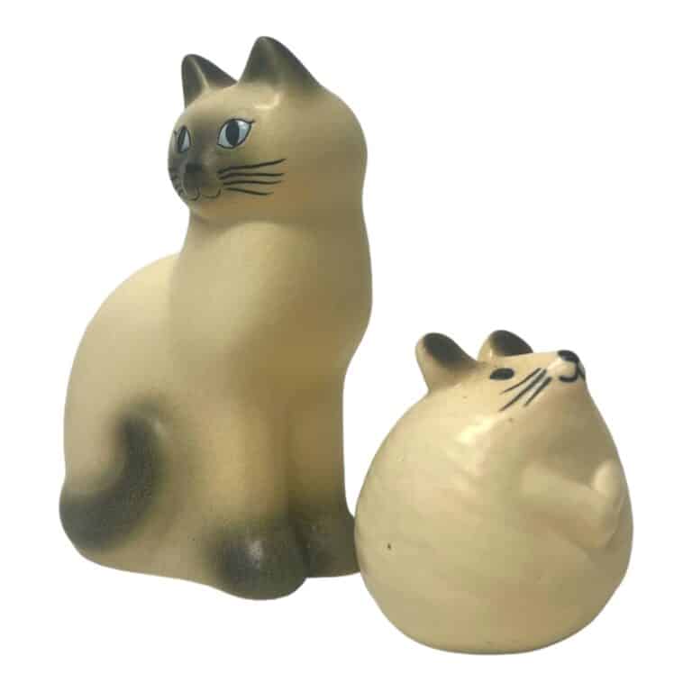 Gustavsberg - Katt & mus ” Tom & Jerry ” Vit / Grå - Midi design Lisa ...